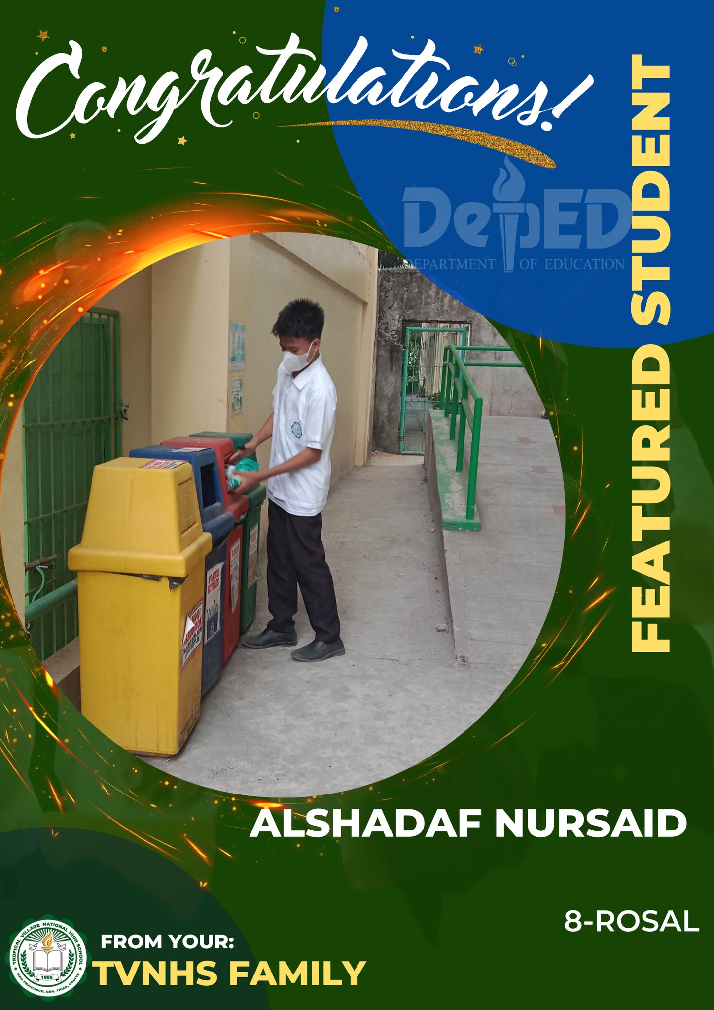 Alshadaf Nursaid - Tropical Village National High School